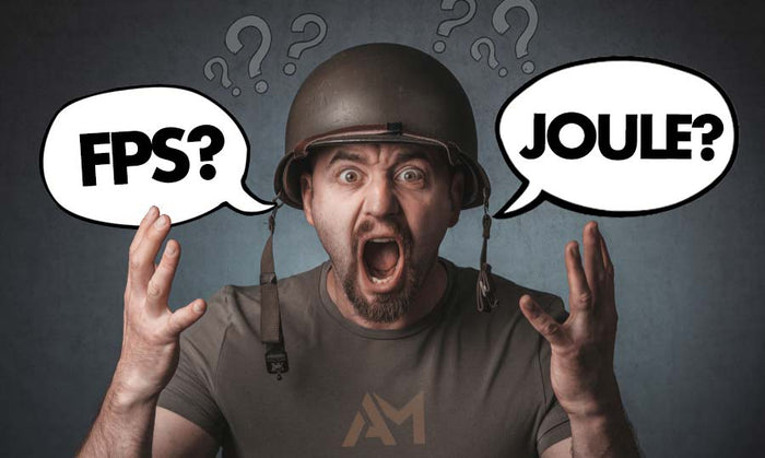 Joule and fps calculator for airsoft replicas