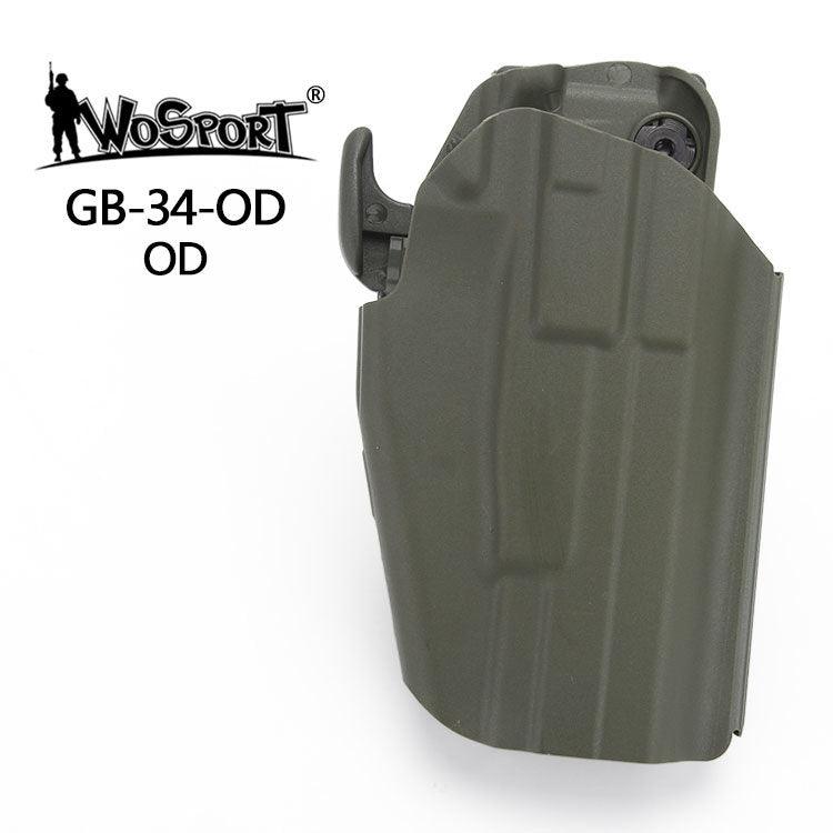 Universal belt holster GB34 Sub-Compact (Glock 19, USP, CZ Duty) - Oli