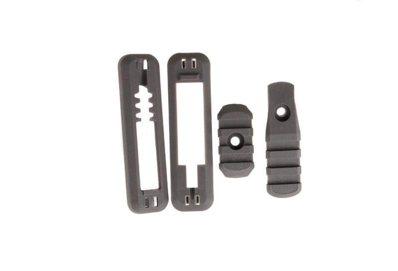 RIS rail with pressure switch mount for the MOE front grip