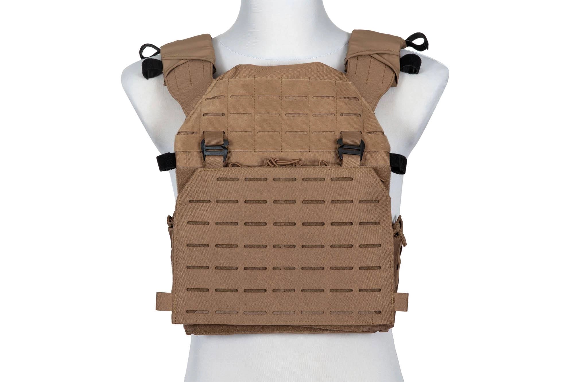 GFT Laser-Cut Tactical Vest - tan