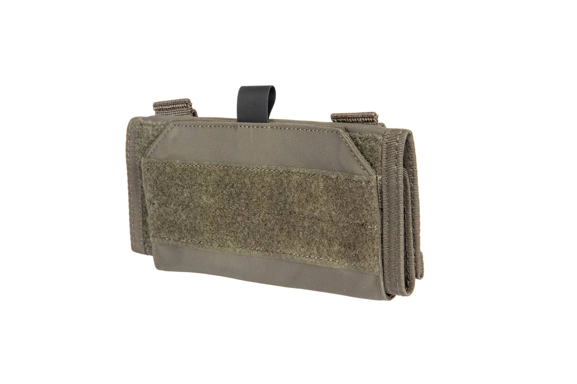 Folding Molle Map Holder with Velcro - Ranger Green